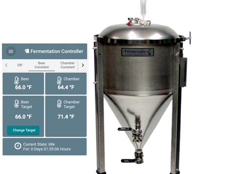 Brewing Fermentation Temperature Controller With Web App Particle