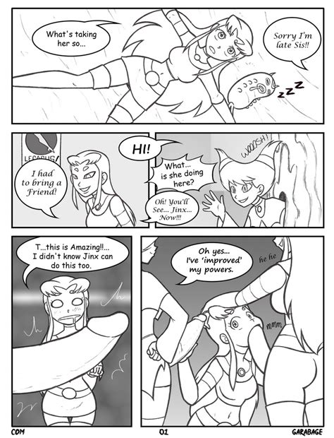Post 1303518 Blackfire Comic Dc Garabatoz Jinx Starfire Teentitans