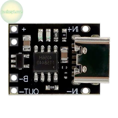 Jackeylovezz 5 ชิ้น Tp4057 1a 3 7v แบตเตอรี่ลิเธียมและแท่นชาร์จพร้อมการ