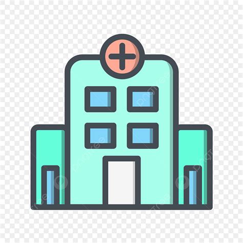 벡터 병원 아이콘 병원 보건 의료 의료 Png 일러스트 및 벡터 에 대한 무료 다운로드 Pngtree