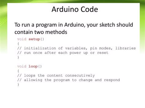 arduino ide pptx programming languages computing