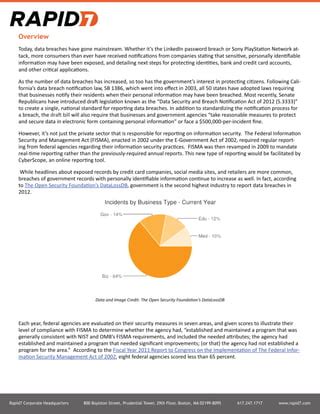 Rapid7 Report: Data Breaches in the Government Sector | PDF | Information and Network Security ...