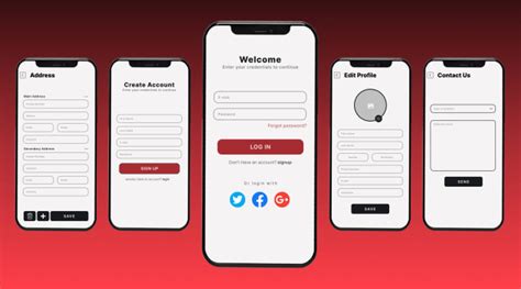 Create A Custom Ui Design For Mobile Apps By Azizaguir Fiverr