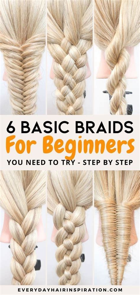 6 easy beginner friendly braids learn all in 1 day artofit