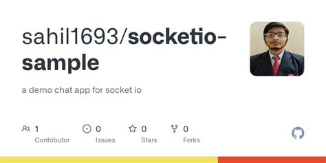 Github Sahil Socketio Sample A Demo Chat App For Socket Io