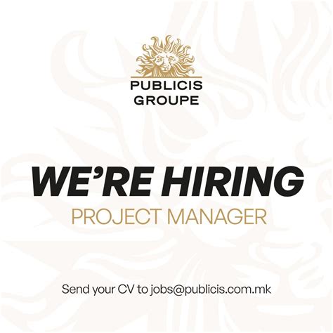 Publicis Skopje On Linkedin Сакаш ли да работиш на рекламните кампањи за најдобрите брендови во…