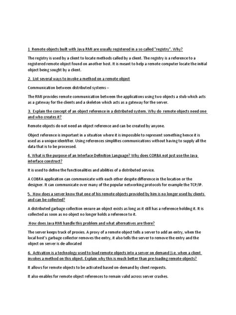 Distributed System Pdf Object Computer Science Scalability