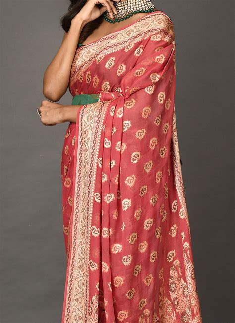 Pure Silk Sarees Buy Pure Silk Sarees Designs Online Shopping Cbazaar