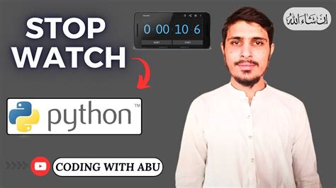 Functional Stopwatch Using Python⌨️🛠️ Python Simplified Complete