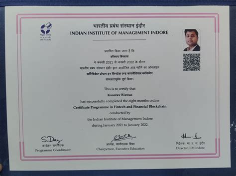 Kaustav Biswas On Linkedin Finally Completed My Certification In