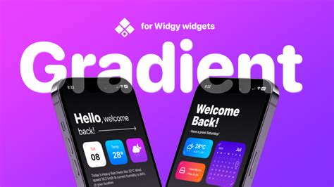 gradient widgets for widgy