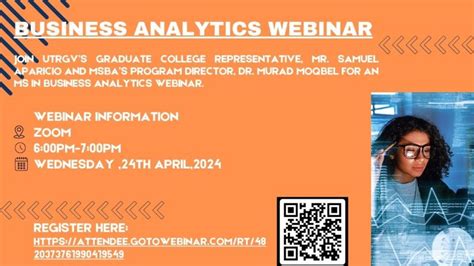 Master Of Science Business Analytics On Linkedin Msba Utrgv Businessanalytics