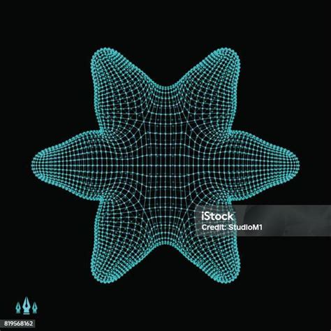 3 차원 연결 구조입니다 미래 기술 스타일입니다 추상적인 디자인입니다 격자 기하학적 요소입니다 벡터 일러스트입니다 3차원 형태에 대한 스톡 벡터 아트 및 기타 이미지
