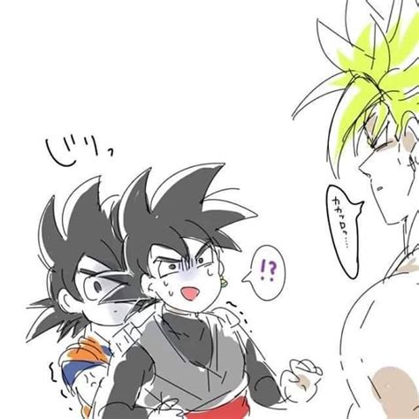 Goku Goku Black Vs Broly Dragon Ball Artwork Anime Dragon Ball Goku Anime Dragon Ball Super