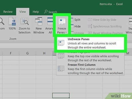 How To Freeze Excel Sheet