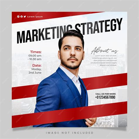 Premium Vector Marketing Business Design Template
