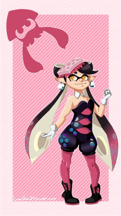 Squid Sisters Callie By Lunarhalo On Deviantart Splatoon Callie And Marie Game Pictures
