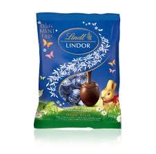 Конфеты Lindt LINDOR Mini Eggs Bag Dark (мини шоколадные яйца из ...