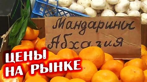 АБХАЗИЯ ГАГРА! КАКИЕ ЦЕНЫ НА РЫНКЕ В АБХАЗИИ? СТОЛЬКО МАНДАРИН МЫ ЕЩЕ ...