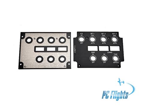 F 15e Tactical Electronic Warning System Panel Eagle Tews Flight Sim Panel