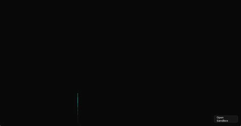 Particles Codesandbox