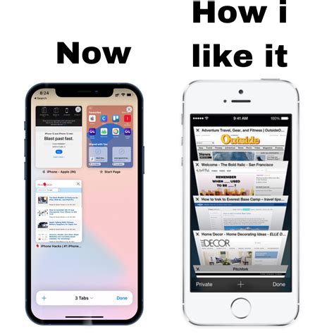 Is There A Way To Put The Old Safari Interface R Iphonehelp