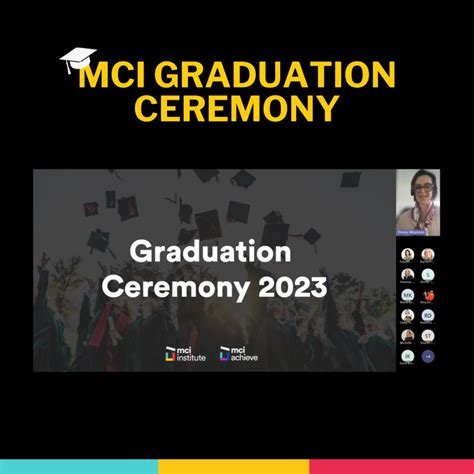 Yesterday Marked The Mci Virtual Graduation Ceremony A Cherished Highlight Of Our Year A