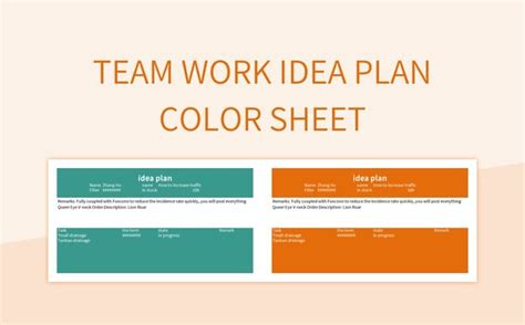 Free Team Templates For Google Sheets And Microsoft Excel Slidesdocs