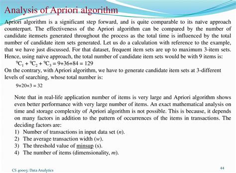 Data Analytics Cs40003 Association Rule Mining Lecture 15 Ppt Download