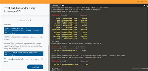 HW Issue Datastaxdevs Workshop Introduction To Nosql GitHub