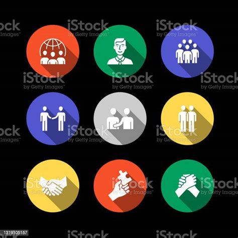 공동 작업 관련 벡터 선 아이콘입니다 개요 심볼 컬렉션 및 디자인 요소 아이콘에 대한 스톡 벡터 아트 및 기타 이미지 아이콘 개념 개발 Istock