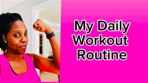 My Daily Workout Routine Youtube