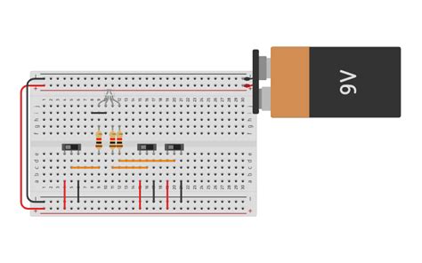 circuit design rgb light emitting diode tinkercad