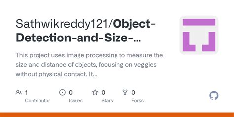 GitHub Sathwikreddy Object Detection And Size Estimation This Project Uses Image