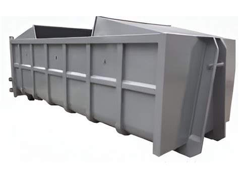 15 M³ Semi Closed Skip Container Sncm