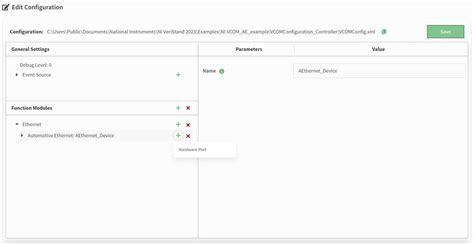 using vcom toolkit for some ip test in veristand ni