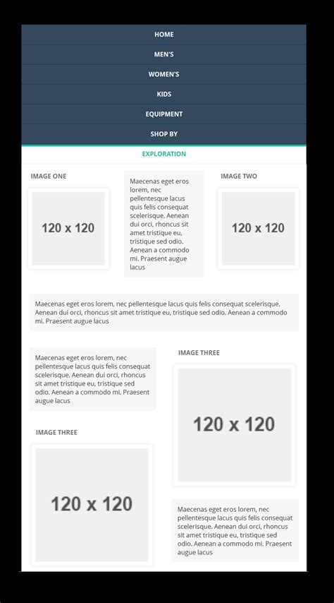 Flat Grid Mega Menu Responsive By Tech Designer CodeCanyon