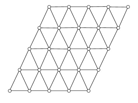 there are 9×10 4 nodes in the two dimensional lattice with equal length