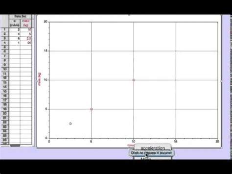 Switching Axes On Logger Pro YouTube