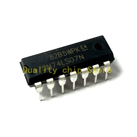 10pcs 74ls06n Sn74ls06n 74ls07n Sn74ls07n 74ls125n Sn74ls125n 74ls14n Sn74ls14n 74ls164n