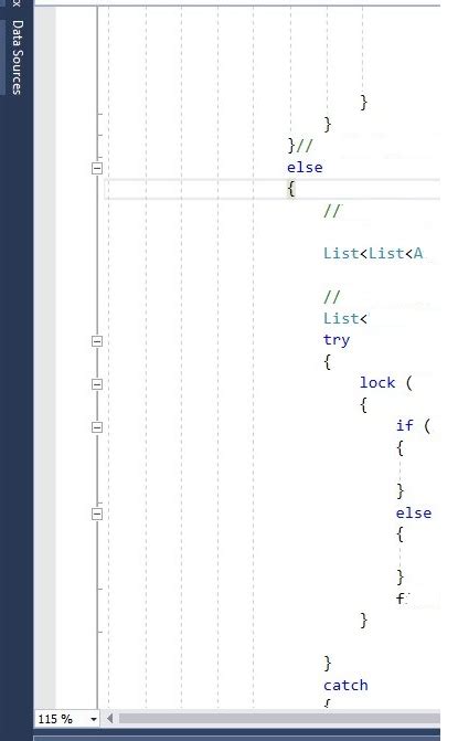 Structure Guide Lines Not Working · Issue 23234 · Dotnetroslyn · Github