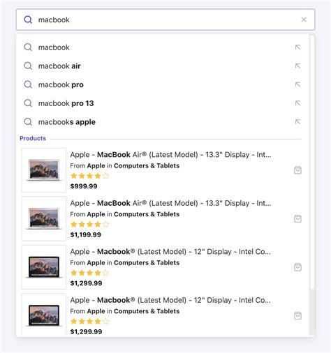 Sandboxes Autocomplete Algolia