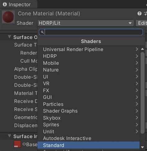 How to convert your assets between the different render pipelines (built-in, URP and HDRP) in ...