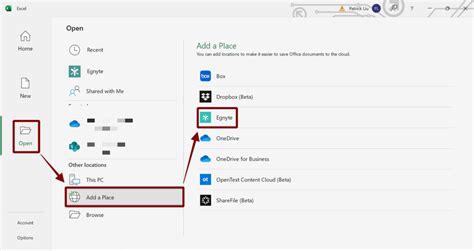 importing credentials from desktop app for microsoft co editing egnyte