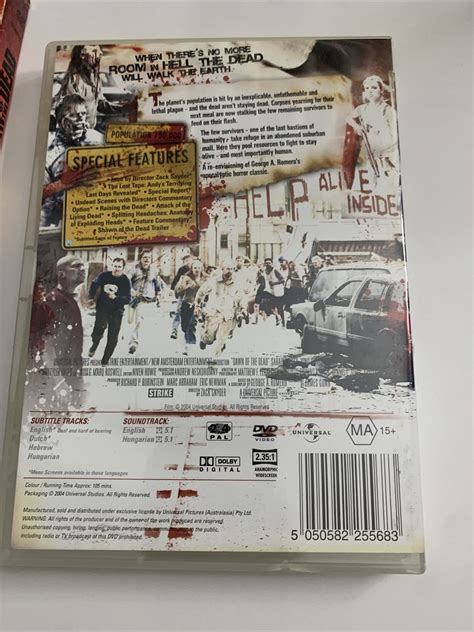 Dawn Of The Dead Dvd 2004 Jake Weber Ving Rhames Region 4 And2