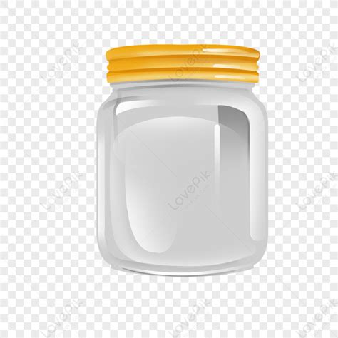 둥근 유리 병 일러스트 클립 아트항아리 Png 일러스트 무료 다운로드 Lovepik