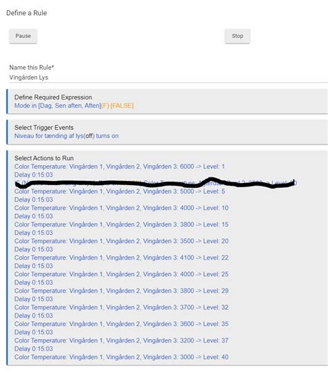 stop a rule all things rule machine hubitat