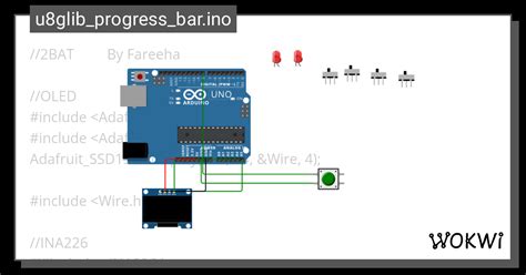 U8glibprogresso Wokwi Esp32 Stm32 Arduino Simulator