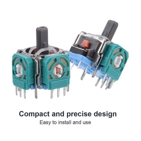 Stick Analogique 3d Joystick Remplacement De La Manette Ps4 2pcs Surenhap Cdiscount Informatique