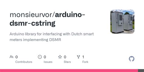 GitHub Monsieurvor Arduino Dsmr Cstring Arduino Library For Interfacing With Dutch Smart